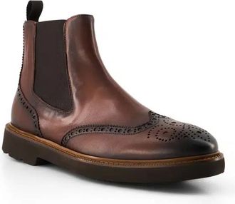 Rosso E Nero Herren Schuhe braun Glattleder