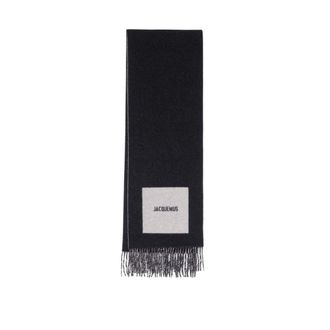 Jacquemus Quadratischer Runder Schal - - Accessories - Damen - Schwarzk - ONE SIZE