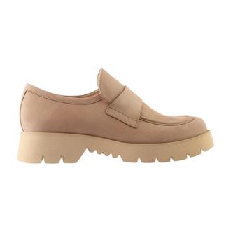 H&ouml;gl Beige Loafer f&uuml;r Frauen - - Shoes - Damen - Beige - 38 EU