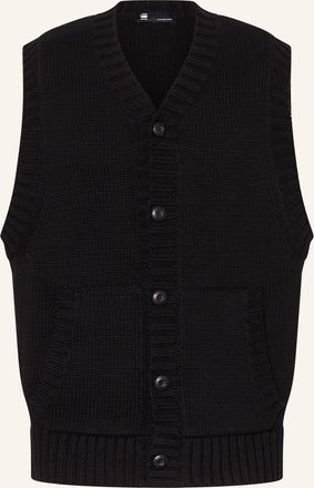G-Star Strickweste schwarz
