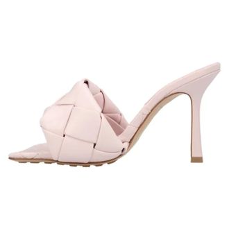 Bottega Veneta Femme, Chaussures, Rose, Taille: 38 1/2 EU Cuir sandales