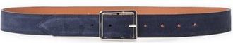 Saison 1865 ledergürtel - blau