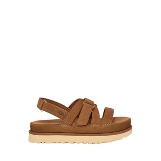 UGG Sandale &agrave; T-bar Goldengaze - Femme - Chaussures - Brun - Taille: 40 EU