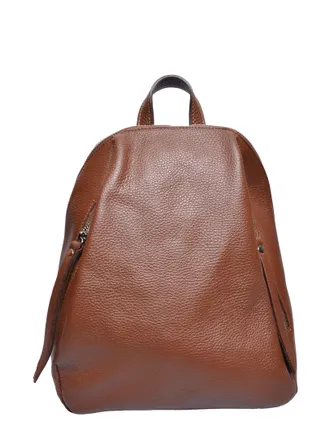 Anna Luchini Kastanienbraun Rindsledertasche