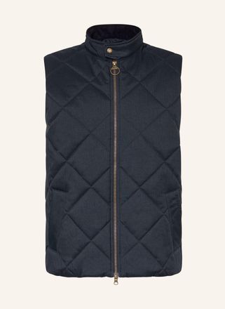 Barbour Steppweste Harrington Gil blau