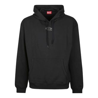 Diesel Herren, Sweatshirts & Hoodies, Schwarzk, XLGr&ouml;&szlig;e