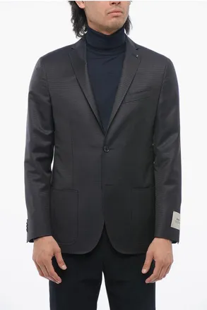 Corneliani CC COLLECTION Houndstooth RIGHT Blazer size 50