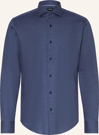 HUGO BOSS Hemd Joe Regular Fit blau