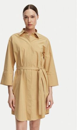 GANT Hemdkleid 4503527 Beige Regular Fit