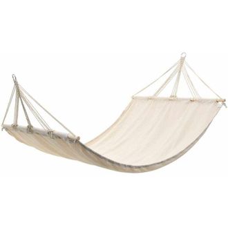vidaXL Vidaxl - Hamac couleur cr&egrave;me 210 cm x 150 cm