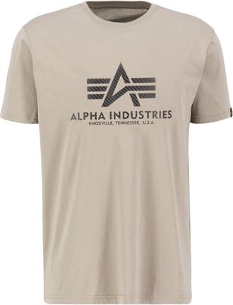 Alpha Industries Alpha Industries Basic T Carbon T-Shirt f&uuml;r Herren Vintage Sand