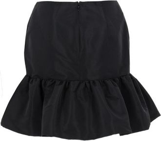 Nina Ricci Peplum Mini Skirt - Black