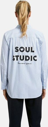 Smith & Soul Blusentop Shirtbluse mit Hemdblusenkragen - Regular Fit