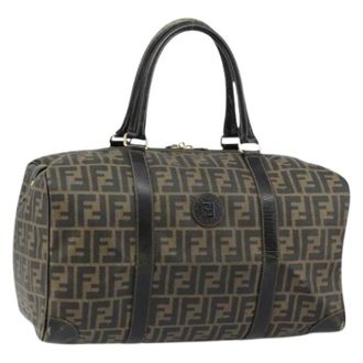 Fendi Sac Week-end en plastique Pre-owned - Femme - Pre-owned - Brun - Taille: ONE Size