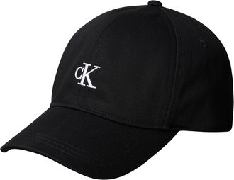 Calvin Klein Jeans Unisex-Kinder Monogram Baseball Cap baseballm&uuml;tze, Ck Black