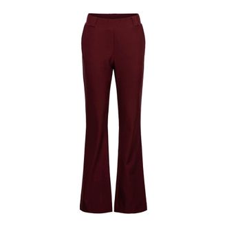 &Co Woman Penelope Flare Hose - - Trousers - Damen - Rot - 3XL