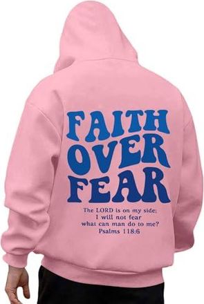 Generic Sweat a Capuche Homme Hooded Sweatshirt Sweats &agrave; Capuche Homme Manches Longues avec Imprim&eacute; Graphique Avant et Arri&egrave;re pour Look Relax&eacute;