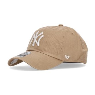 47 Brand Homme, Accessoires, Beige, Taille: ONE Size Casquette Visi&egrave;re Courb&eacute;e Clean Up Neyyan