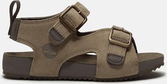 Timberland Castle Island Sandale mit Fersenriemen f&uuml;r Kinder in Hellbeige, Beige, Gr&ouml;&szlig;e