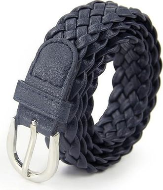 Glamexx24 Ceinture Tressée Femmes Filles pour Jupe, Robe, Veste et Jeans - 3 cm de Large élastique Ceinture, Taille Unique