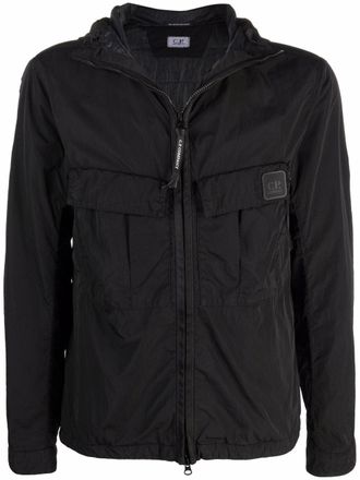C.P. Company veste Chrome &agrave; capuche - Noir
