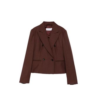 Max Mara Double-breasted Peaked-lapel Jacket