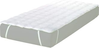 Wa'core Softside Hardside Wasserbett Matratzen Spannauflage mit 4 Gummiecken (100 x 220 cm)