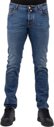 Jacob Cohen Nick Slim Jeans - Homme - Jeans - Bleu - Taille: W31