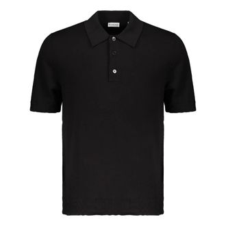 Burberry Homme, Tops, Noir, Taille: L Polo &agrave; manches courtes