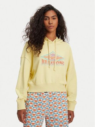Billabong Sweatshirt All Time EBJFT00146 Gelb Boxy Fit