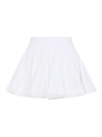 Alaia Mini Jupe - Blanc