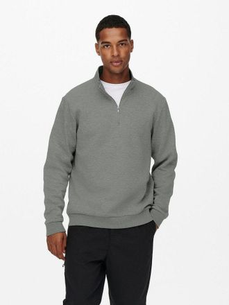 Only & Sons Sweatshirt ONSCERES HALF ZIP SWEAT