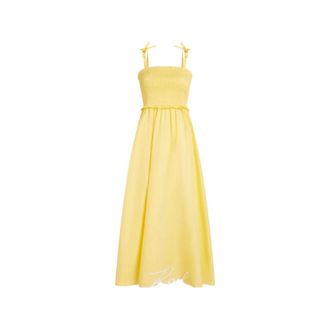 Karl Lagerfeld Femme, Robes, Jaune, Taille: 38 FR Vestido Tirantes