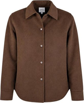 Aspesi Aspesi Hemden - - Jackets - Damen - Braun - S