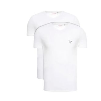 Guess Herren, Oberteile, Weiß, LGröße