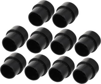 Angoily 10 Stück rutschfeste Gummikappen für Trampolin Möbelbeine Geräuschdämpfend Einfach zu Montieren Robustes Material Vielseitig Einsetzbar für Trampolin 