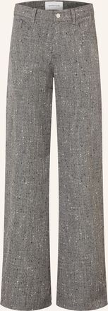 ARMARIUM Armarium Marlenehose Luke Aus Tweed grau
