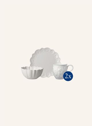 Villeroy & Boch Fr&uuml;hst&uuml;cks-Set 6-Teilig Toys Delight Royal Classic weiss