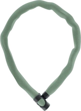 ABUS Kettenschloss IVERA Chain 7210 - Fahrradschloss mit hochflexibler IvyTex-Kunstfaserummantelung - ABUS-Sicherheitslevel 8 - 85 cm - Farbe: Antracite