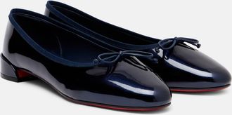 Christian Louboutin Ballerines Sweetie Jane en cuir verni