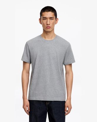 Arket T-Shirt Mit Normaler Passform 170 GSM -Grau