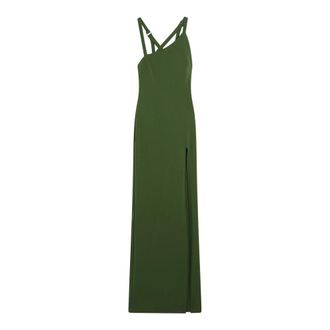 The Attico Long Dress - - Dresses - Damen - Gr&uuml;n - S