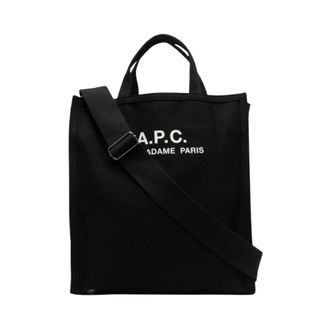 A.P.C. A.p.c., Femme, Sacs, Noir, Taille: ONE Size Sac Tote Recuperation A.p.c