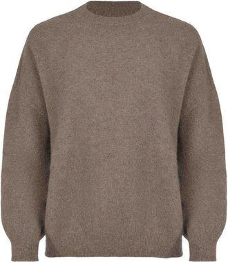 VANIS&Eacute; Pull Col Rond - Marron Clair