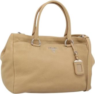 Prada Pre-owned Vintage Hand Bag - Femme - Pre-owned - Beige - Taille: ONE Size
