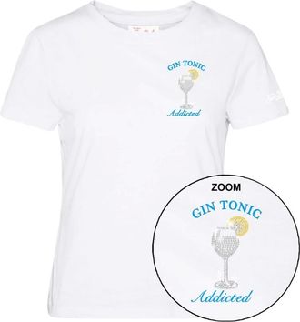 MC2 Saint Barth Femme, Tops, Blanc, Taille: 44 FR T-shirt Emilie