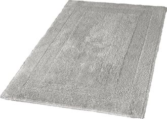 Kleine Wolke Badteppich Arizona, 80 x 140 cm, Grau(Silbergrau)