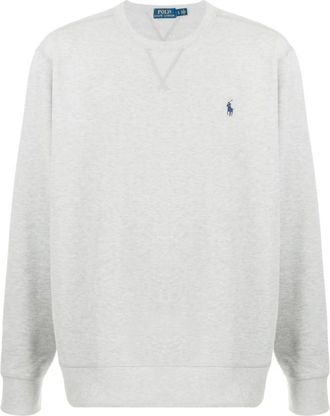 Ralph Lauren Homme, Sweatshirts et sweats à capuche, Gris, Taille: M Pull molletonné ras du cou
