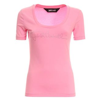 Just Cavalli Femme, Tops, Rose, Taille: 38 FR Just Cavalli T-shirts et Polos