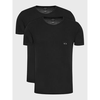 A|X Armani Exchange T-Shirt-Set 956005 CC282 07320 Schwarz Slim Fit